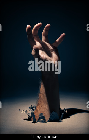 Shadow of a grabbing hand Stock Photo - Alamy