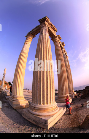 Apollon Tempel Side Turkish Riviera Turkey Stock Photo - Alamy
