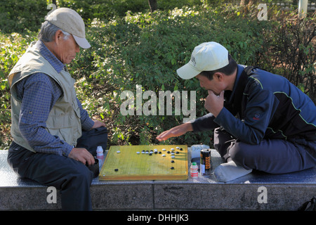 South Korea, Seoul, baduk players Stock Photo - Alamy