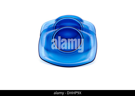 Blue Plastic Egg Cups Stock Photo - Alamy
