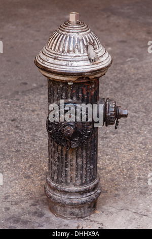 Traditional fire hydrant, Manhattan, New York City , United States of ...