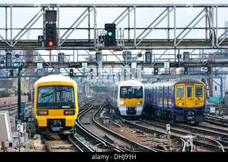 track and signals at london bridge railway station london england Stock ...