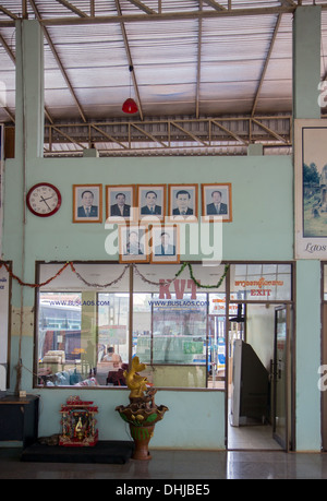 International bus station in Pakse Stock Photo - Alamy