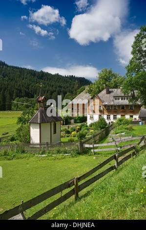 Germany A Traditional Black Forest Farmhouse houses the Heimatmuseum, a ...