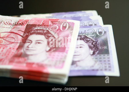 Lots of £50 notes Stock Photo - Alamy