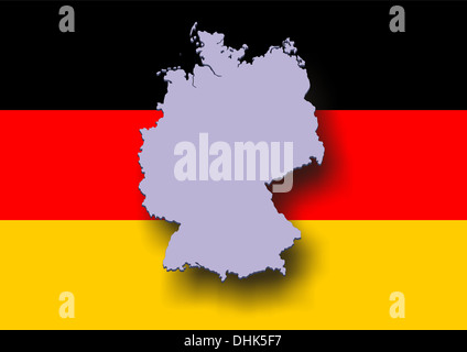 National colors of Germany Stock Photo - Alamy