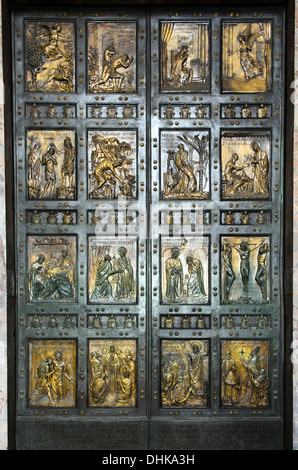 Holy door (porta Santa) the Northern most entrance at St. Peter's ...