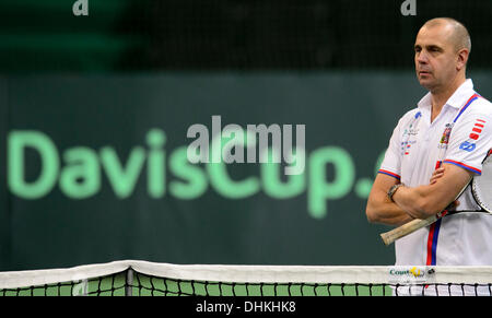 Beograd, Serbia. 12th November 2013. Jan Hajek (CZE) pictured during ...