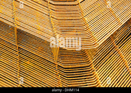 Structural steel grid Stock Photo - Alamy