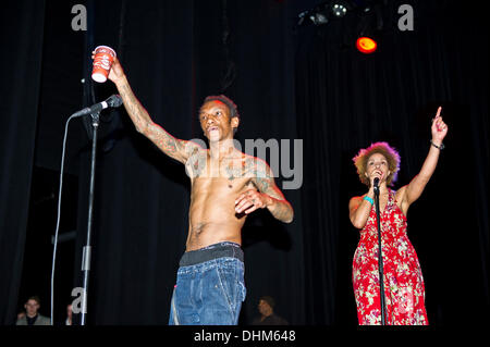 Tricky and Martina Topley Bird perform at the Indigo London, UK - 27.04 ...