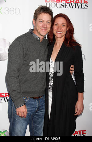 Kevin Rahm and Guest 'Desperate Housewives' finale party held at the W ...