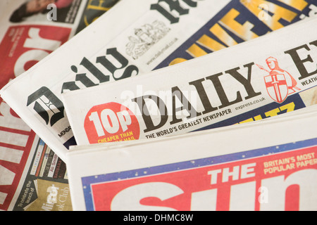 Sun, Daily Mail and Daily Express headlines on 13 April 2022 supporting ...