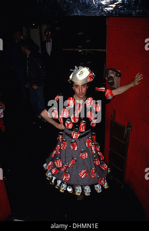 Philip Salon in one of his many outlandish costumes at the Mud Club in ...
