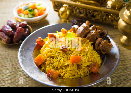 arab rice, ramadan foods in middle east usually served with tandoor ...
