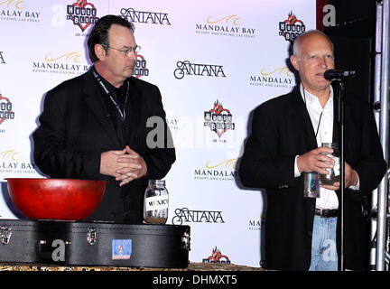 Dan Aykroyd, Ron Bension Dan Aykroyd joins Carlos Santana at a ceremony ...