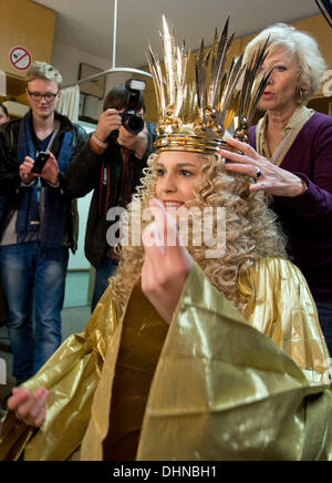 Nuremberg, Germany. 13th Nov, 2013. The new Nuremberg Christkind ...