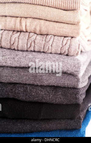 Sweaters of different color Stock Photo - Alamy