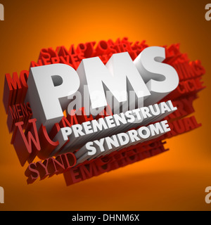 PMS (premenstrual syndrome) Concept Stock Photo - Alamy
