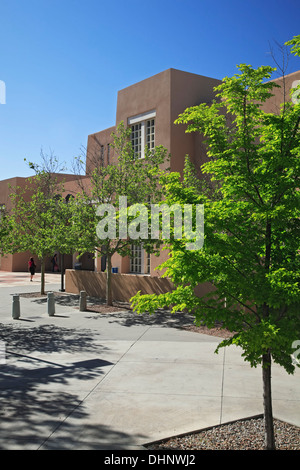 Main entrance, Zimmerman Library, University of New Mexico Campus ...