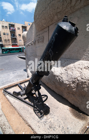 The Davidka memorial at the Davidka sq. in Jerusalem Stock Photo - Alamy