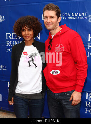 Halle Berry and Matthew Morrison 19th Annual EIF Revlon Run Walk held ...