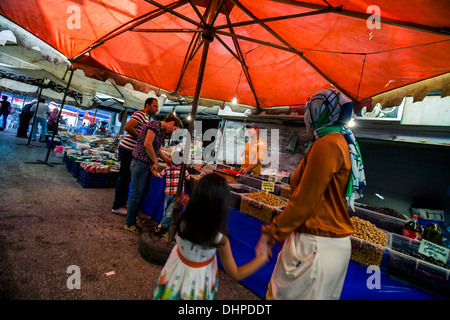 Market with local goods. Soma, Turkey 2013 Stock Photo - Alamy