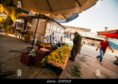 Market with local goods. Soma, Turkey 2013 Stock Photo - Alamy