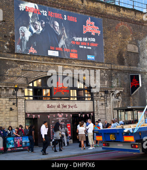 The London Dungeon sign, London, England Stock Photo - Alamy