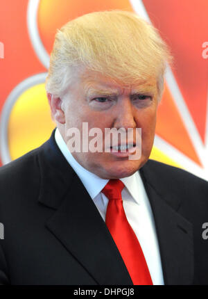 Donald Trump, Melania Trump at arrivals for NBC Network Upfronts ...