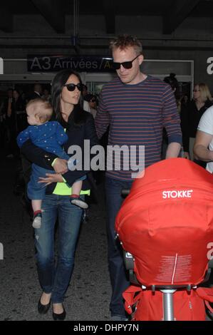 Jennifer Connolly, husband Paul Bettany and daughter Agnes Bettany ...