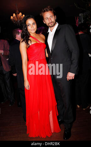 Matthias Schoenaerts with his girlfriend Dior Party held at the Carlton ...