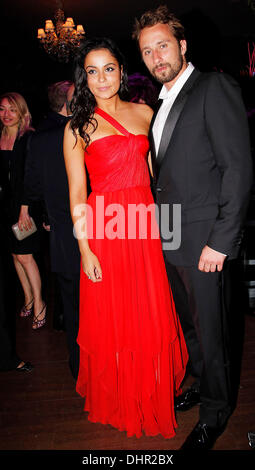 Matthias Schoenaerts with his girlfriend Dior Party held at the Carlton ...
