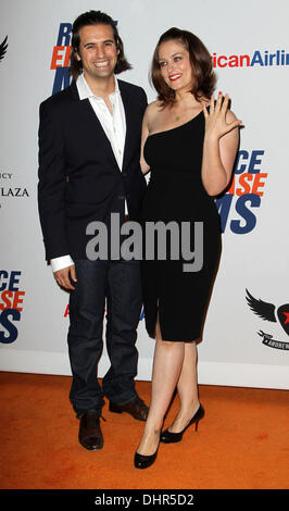 Cyrus Wilcox with her new husband Clementine Ford 19th Annual Race to ...