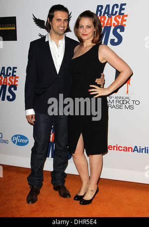 Cyrus Wilcox with her new husband Clementine Ford 19th Annual Race to ...