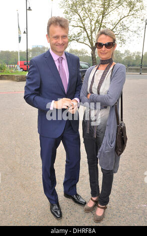 Hugh Dennis and wife Catherine Abbot-Anderson Chelsea Flower Show Press ...