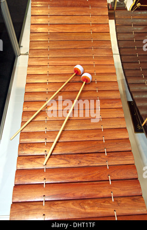 The Musical instrument of Thailand,The name is Xylophone Stock Photo ...
