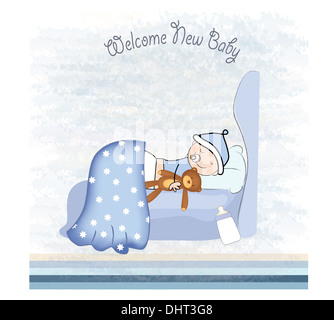 welcome new baby boy Stock Photo - Alamy