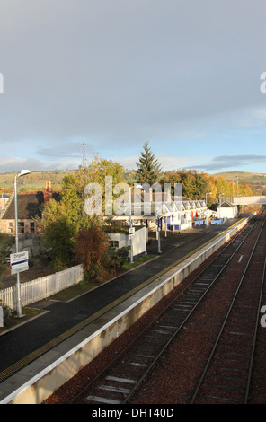 Dingwall Railway station Scotland November 2013 Stock Photo - Alamy