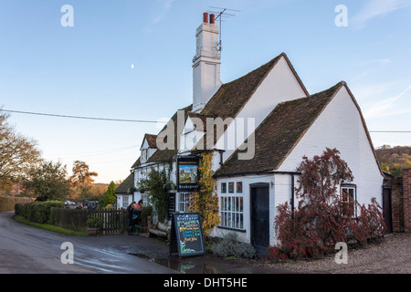 The Bull and Butcher pub, Turville, Henley-on-Thames, Buckinghamshire ...