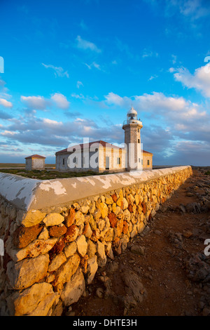 Menorca Punta Nati Faro lighthouse in Ciutadella Balearic Islands of ...