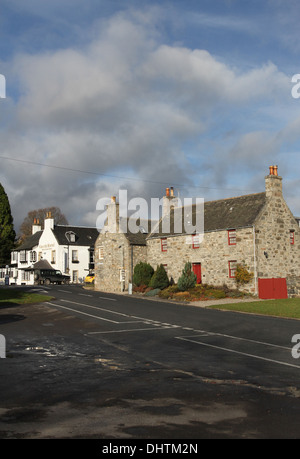 Exterior of Garth Hotel Grantown-on-Spey Scotland November 2013 Stock ...