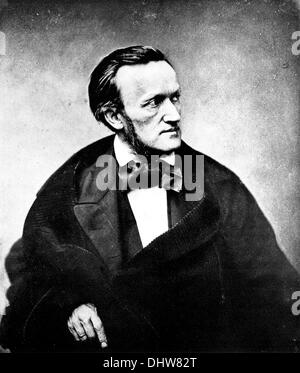 Richard Wagner 1861 Stock Photo - Alamy