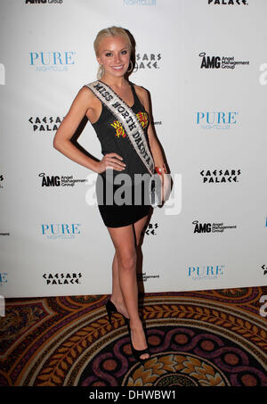 Jaci Stofferahn, Miss North Dakota USA on stage for 2012 Miss USA ...