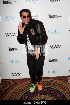Sky Blue of LMFAO at Pure Nightclub inside Caesars Palace Las Vegas ...
