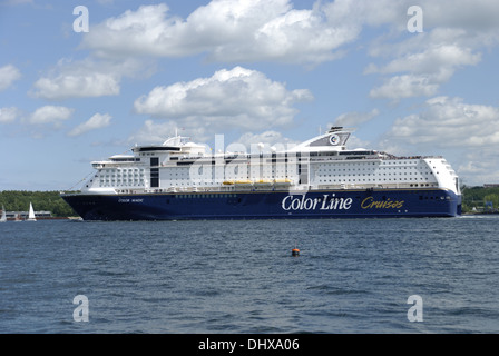 ferry color magic in Oslo Stock Photo - Alamy