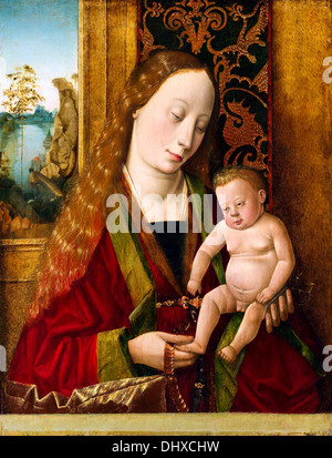 Virgin and Child c. 1500 by Hans Traut Stock Photo - Alamy