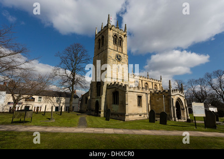 Conisbrough Church South Yorkshire Stock Photo - Alamy