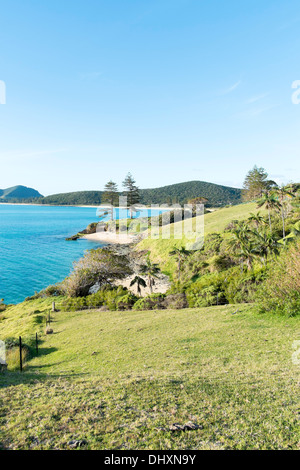 Travel sunny spring view from "Parque de la Batería" in Torremolinos ...
