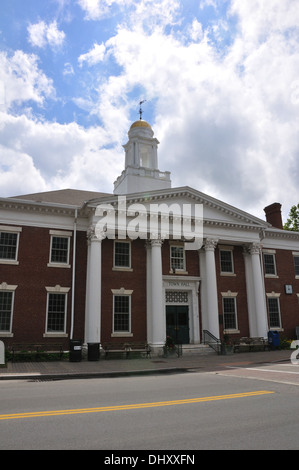 The Lenox, Massachusetts Town Hall Stock Photo - Alamy