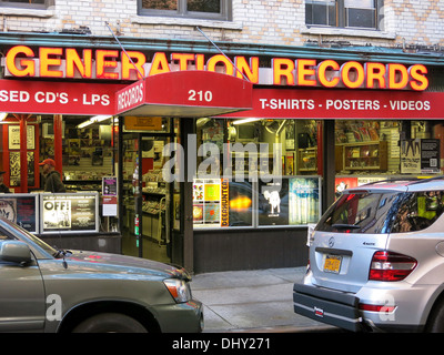 Generation Records, 210 Thompson St, New York, NYC storefront photo of ...